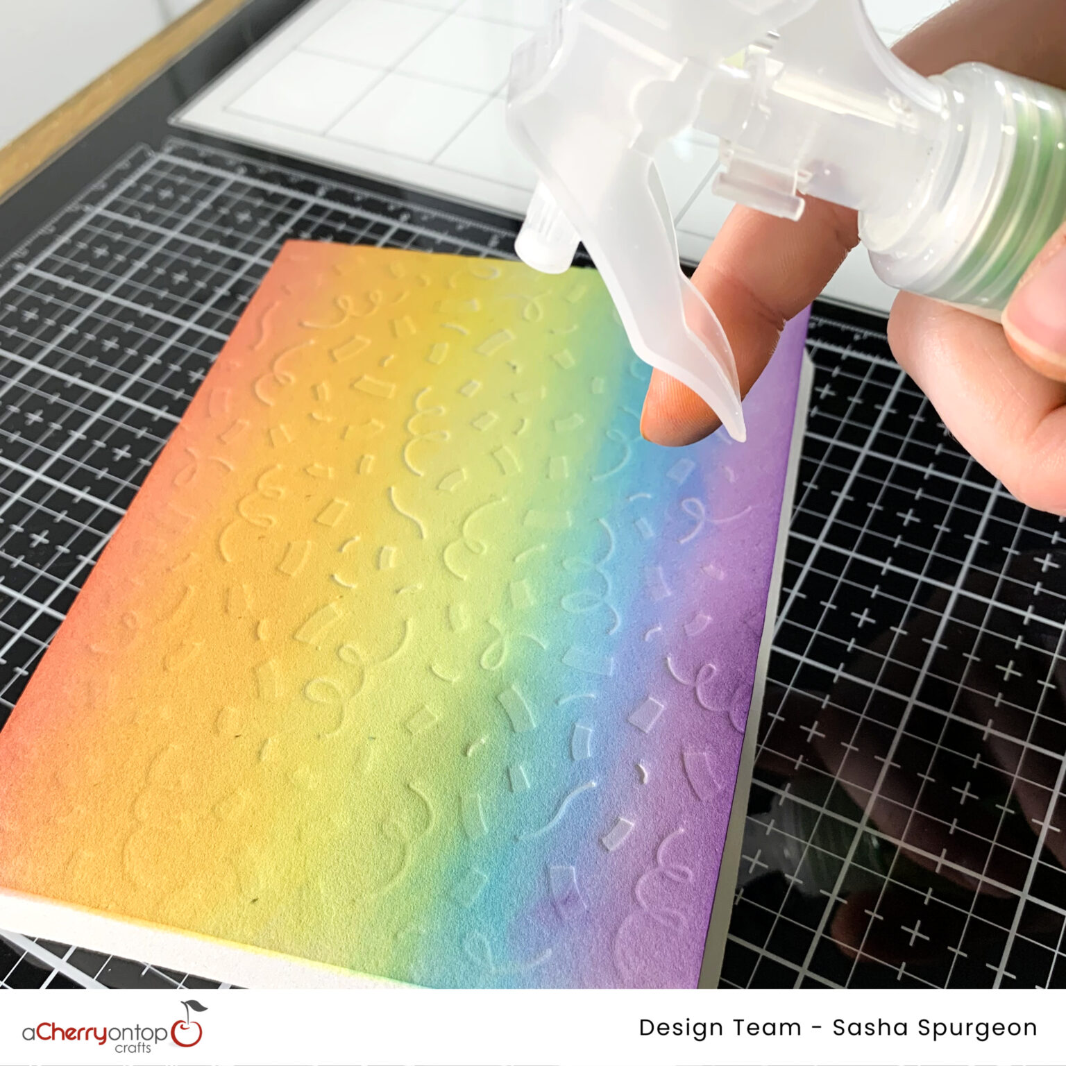 How to Use Stamping Foam to Create Easy Backgrounds – Sasha Makes Cards